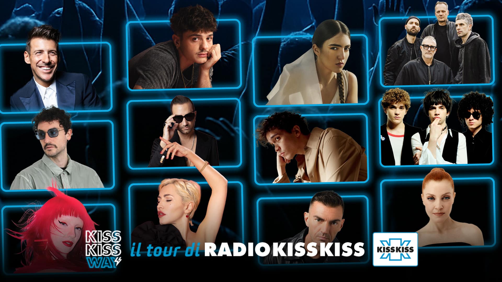 Kiss Kiss Way: i cantanti che si esibiranno il 31 maggio a Napoli - KissKiss.it
